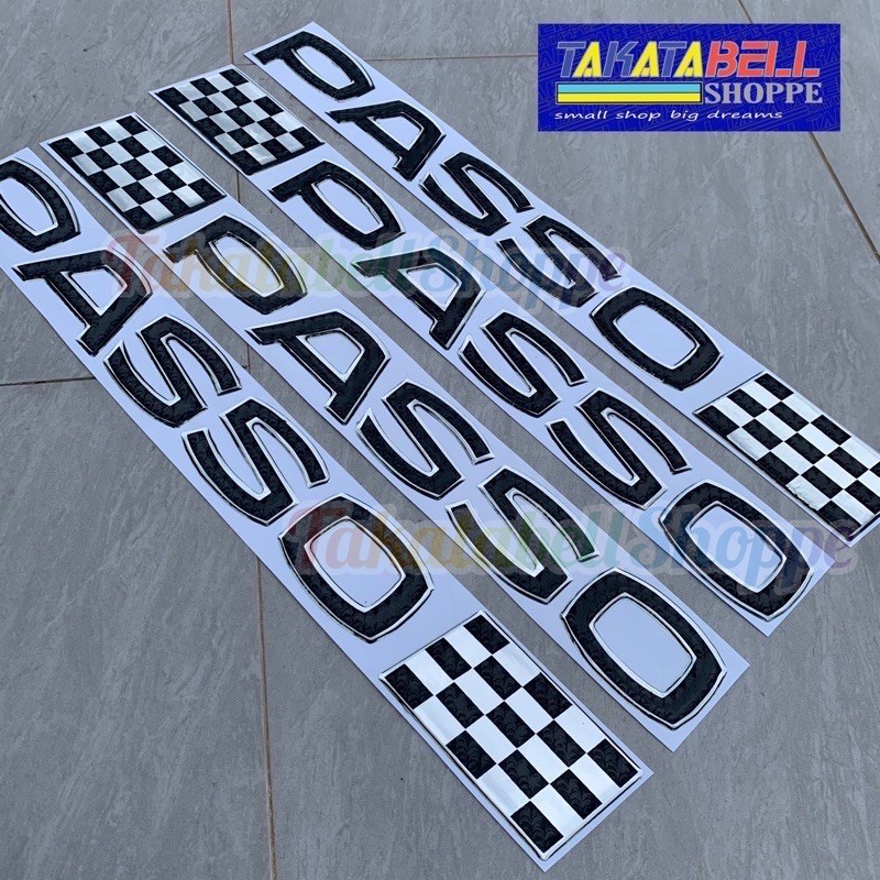 Emblem side passo/emblem pintu passo/toyota passo racy emblem/myvi ...