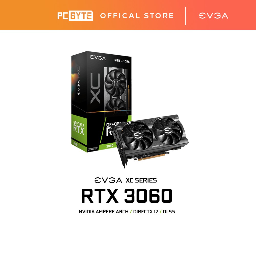 EVGA NVIDIA GeForce RTX 3060 XC GAMING 12GB GDDR6 Graphic Card | Shopee ...