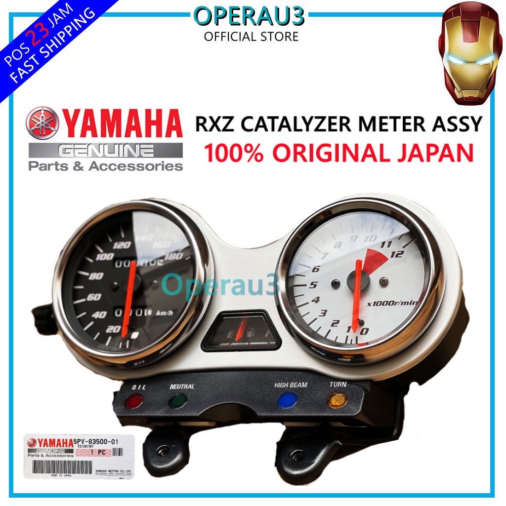 RXZ METER RXZ CATALYZER SPEEDOMETER RXZ 5PV METER ASSY [MADE IN JAPAN] [ 100% ORIGINAL YAMAHA ...