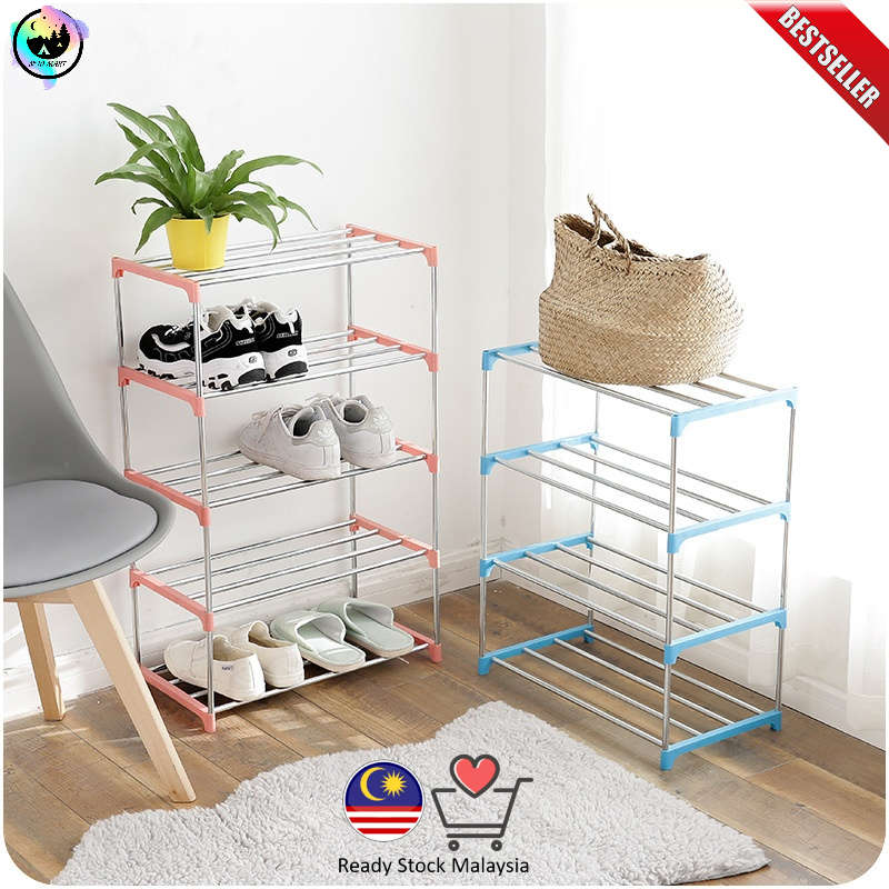 [READY STOCK] 3 Tier / 4 Tier Stainless Steel Home Multi functional ...