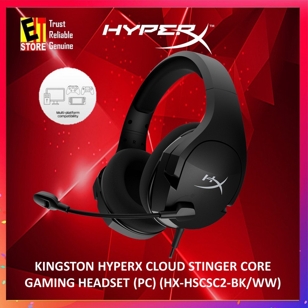 HyperX Cloud Stinger 2 Core 683L9AA - dtsx Gaming Headset 2yrs warranty | Shopee Malaysia