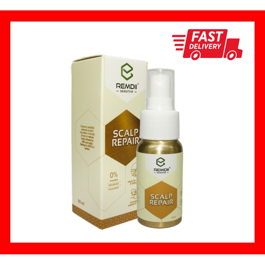 REMDII SENSITIVE SCALP REPAIR SPRAY (30ML) | Shopee Malaysia