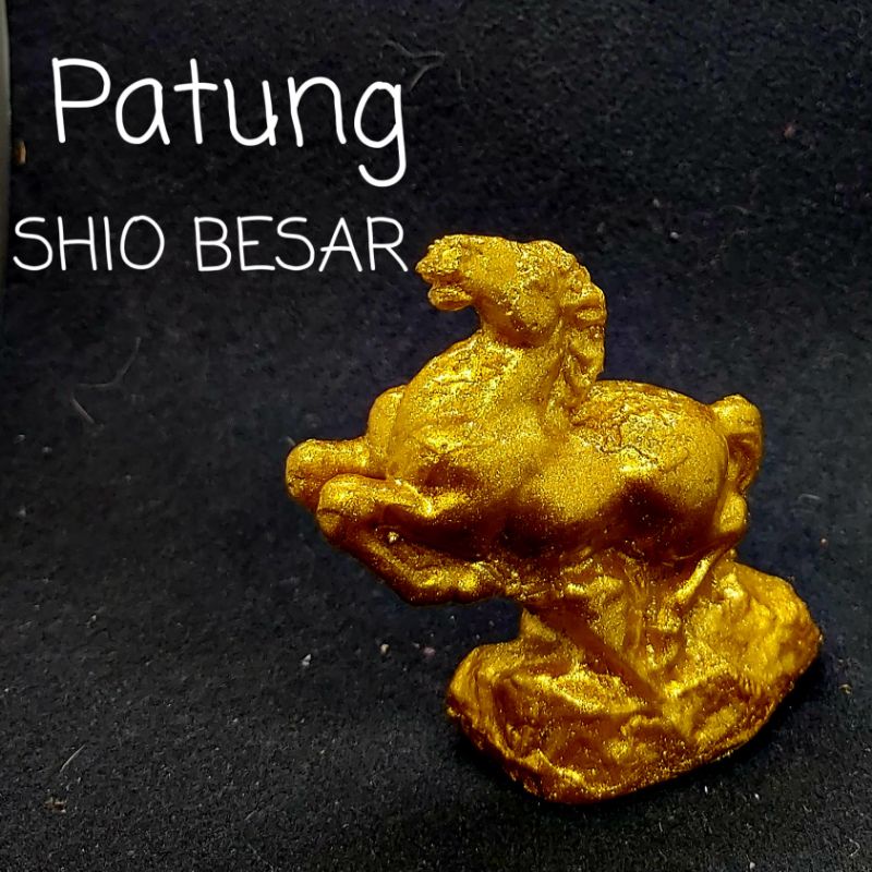 Horse Shio Statue Large Golden Shio Display | Shopee Malaysia