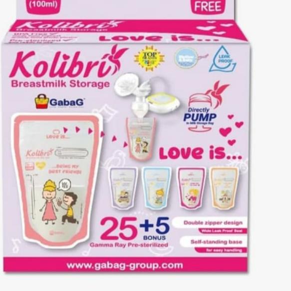 Gabag Breast Milk Bag 100ml | Shopee Malaysia