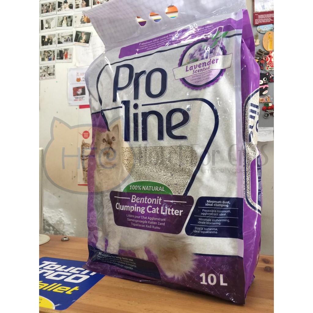 PROLINE Bentonit Clumping Cat Litter 10L | Shopee Malaysia