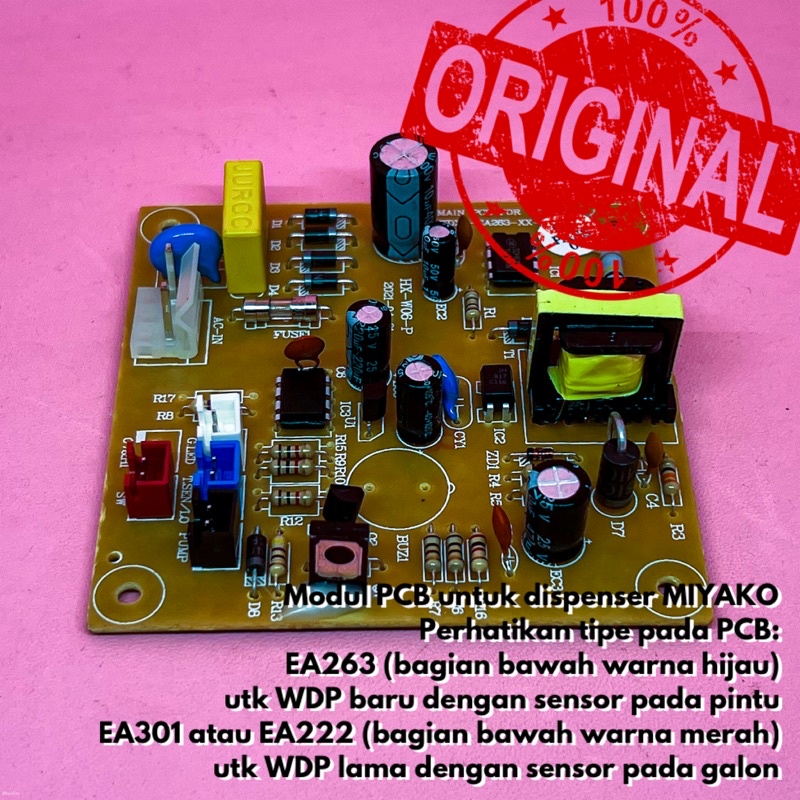 Miyako WDP 200 WDP 300 WDP 300 Bottom Gallon dispenser PCB Module ...