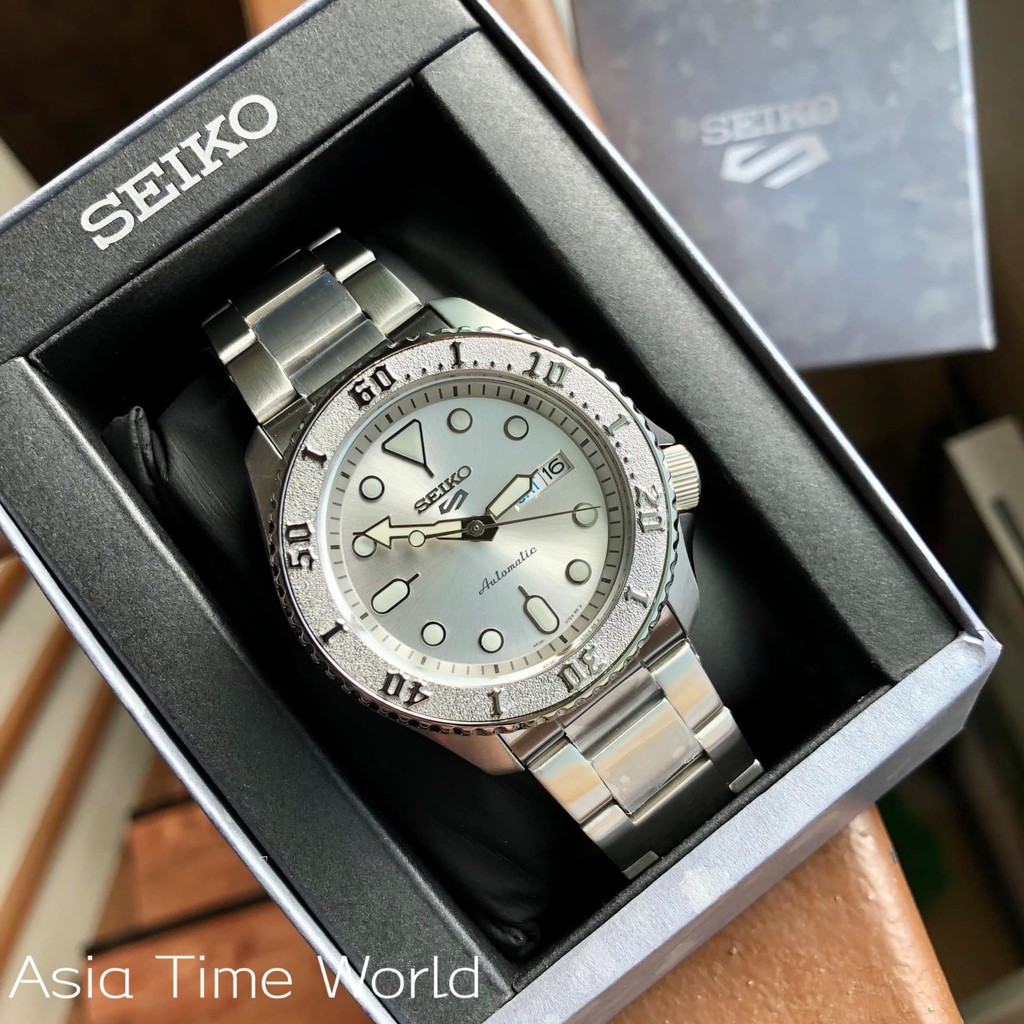 Original Seiko 5 SRPE71K1 Silver Automatic Watch | Shopee Malaysia