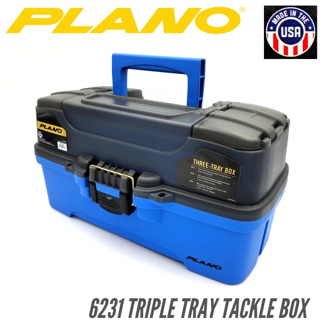 Plano fishing box 6231 Triple Tray Tackle Box | Shopee Malaysia