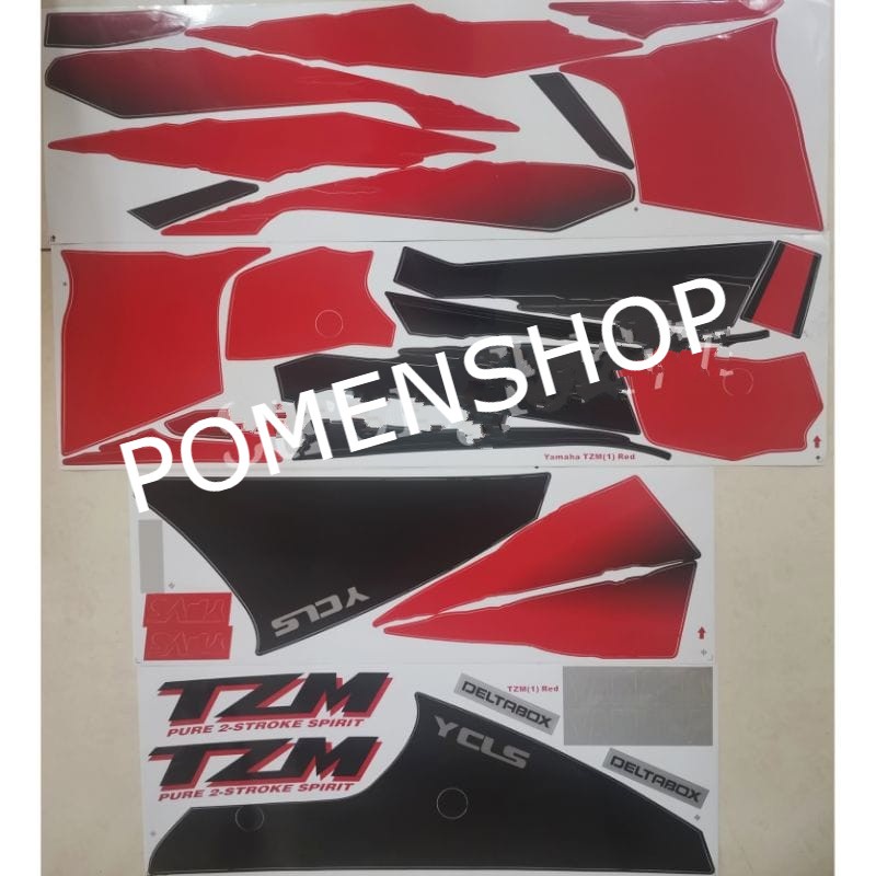 TZM (1) BODY STICKER BADAN STRIKE STRIPE STIKER | Shopee Malaysia