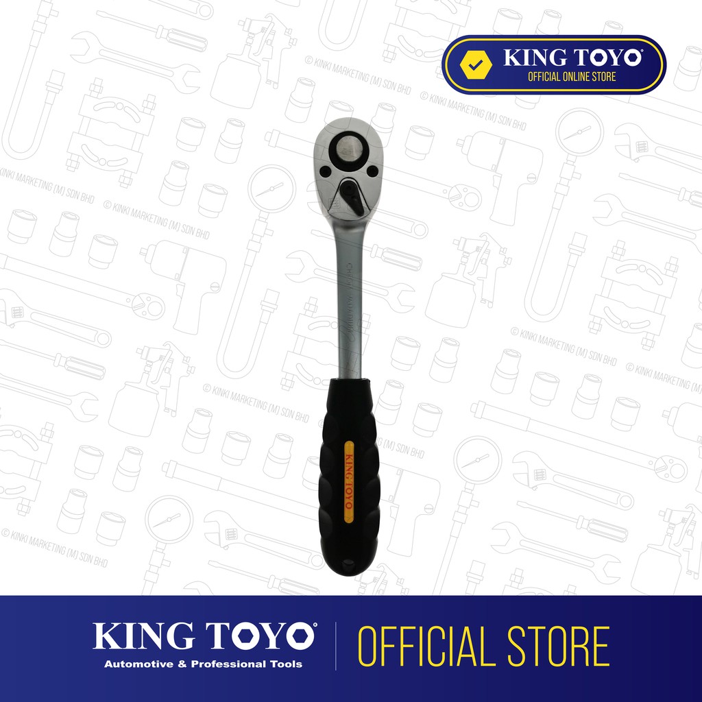 King Toyo 1/2"DR. Quick Release Reversible Ratchet (Heavy Duty) | Shopee Malaysia