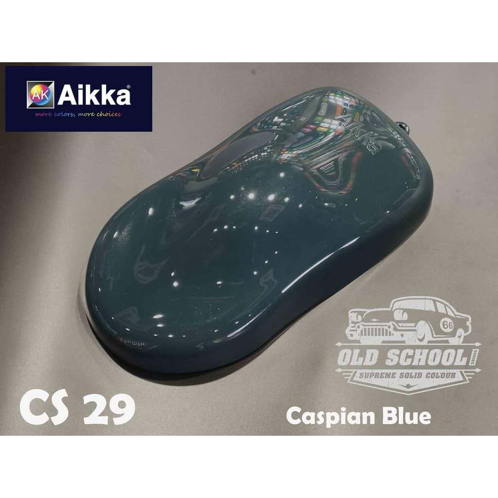 Aikka CS29 Caspian Blue Supreme Solid Colour for Car / Motor Spray ...