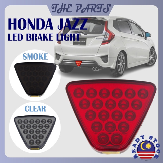 Honda Jazz GK GK5 Triangle Rear Mugen Bumper Skirt Reflector LED Brake ...