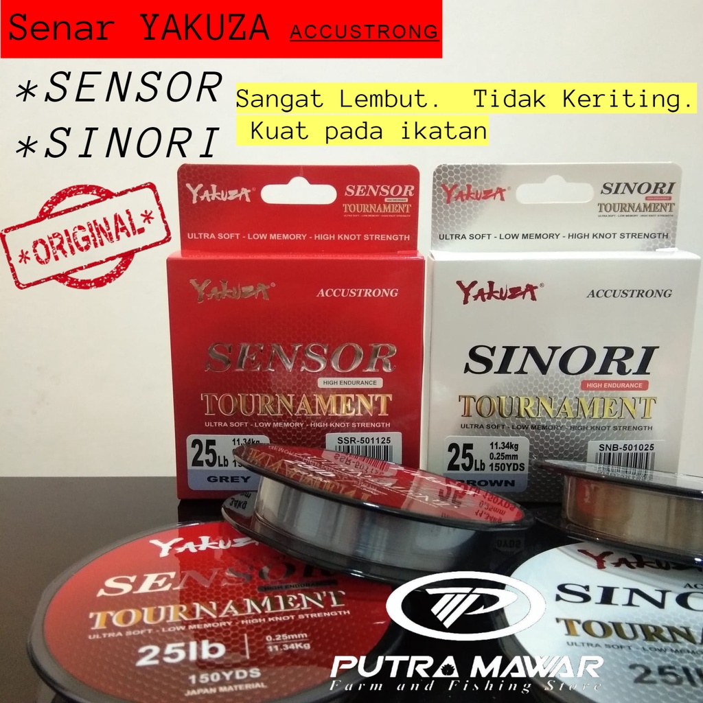 Yakuza Sensor And Sinori Fishing Strings 150Yds Blood Development ...