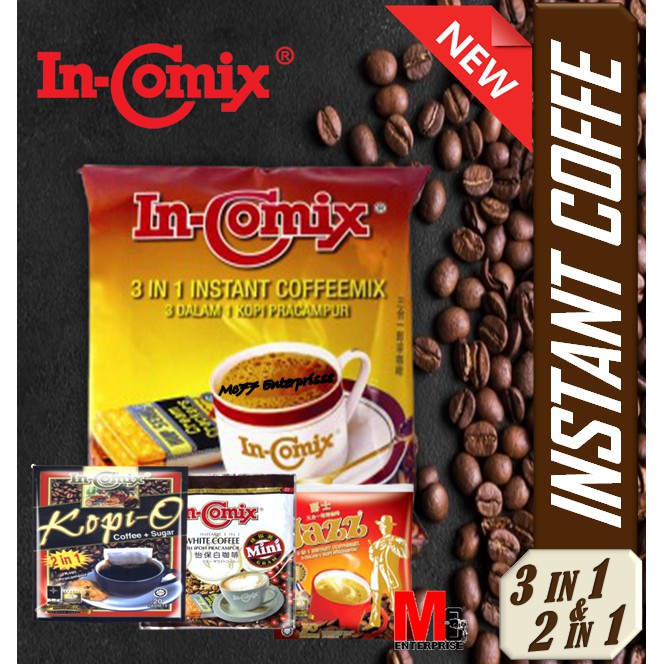 incomix Coffee 3in1 Coffee Mix 25g x 15s Original Mocha Kopi Tarik kopi ...