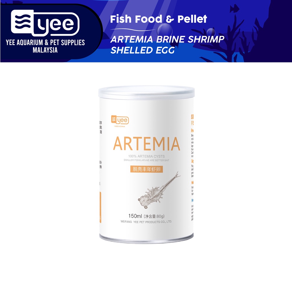 YEE YYY ARTEMIA New Shell Eggs Fish Food FOC Feeder Shelled brine ...