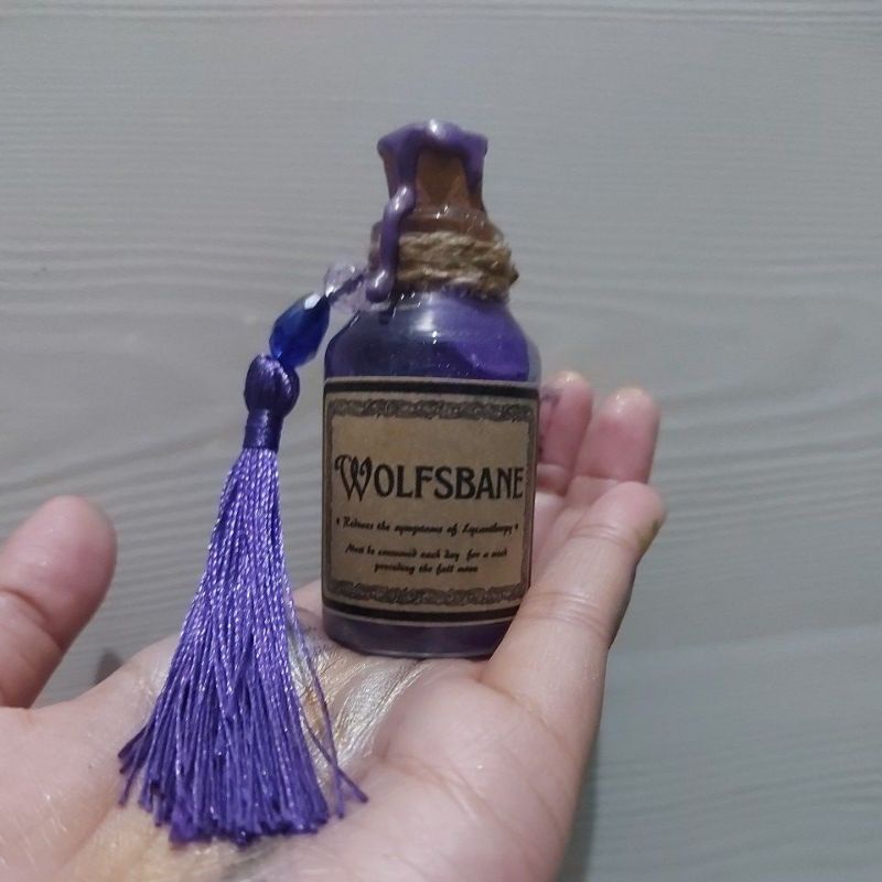 Wolfsbane - Harry Potter potion - Teen Wolf - Werewolf - Handmade ...