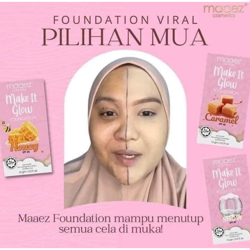 Maez Foundation full coverage | Shopee Malaysia