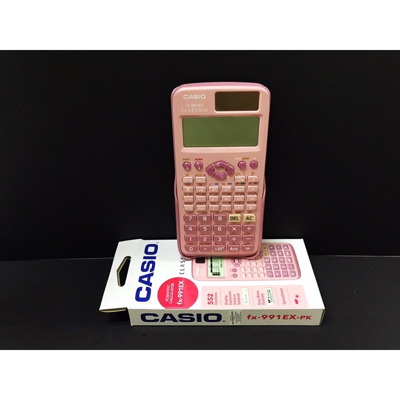 Casio Scientific Calculator fx-991 EX Pink/Black/Blue | Shopee Malaysia