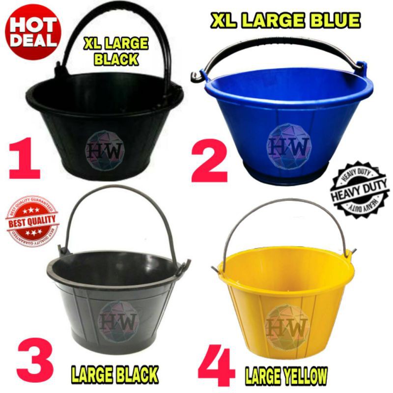 Large Heavy Duty Cement Pail / Simen Baldi Berkualiti Buatan Malaysia🇲🇾 ...