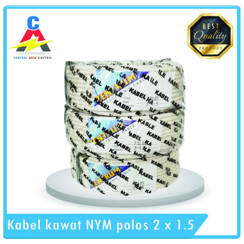 Plain NYM Wire Electrical Cable 2x1.5 (100 Meters) | Shopee Malaysia