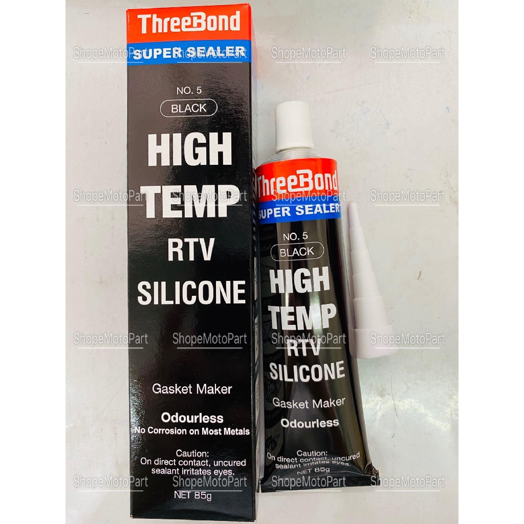 THREEBOND SUPER SEALER NO.5 NO 5 BLACK HIGH TEMP HI TEMP 85G (GAM GUM ...