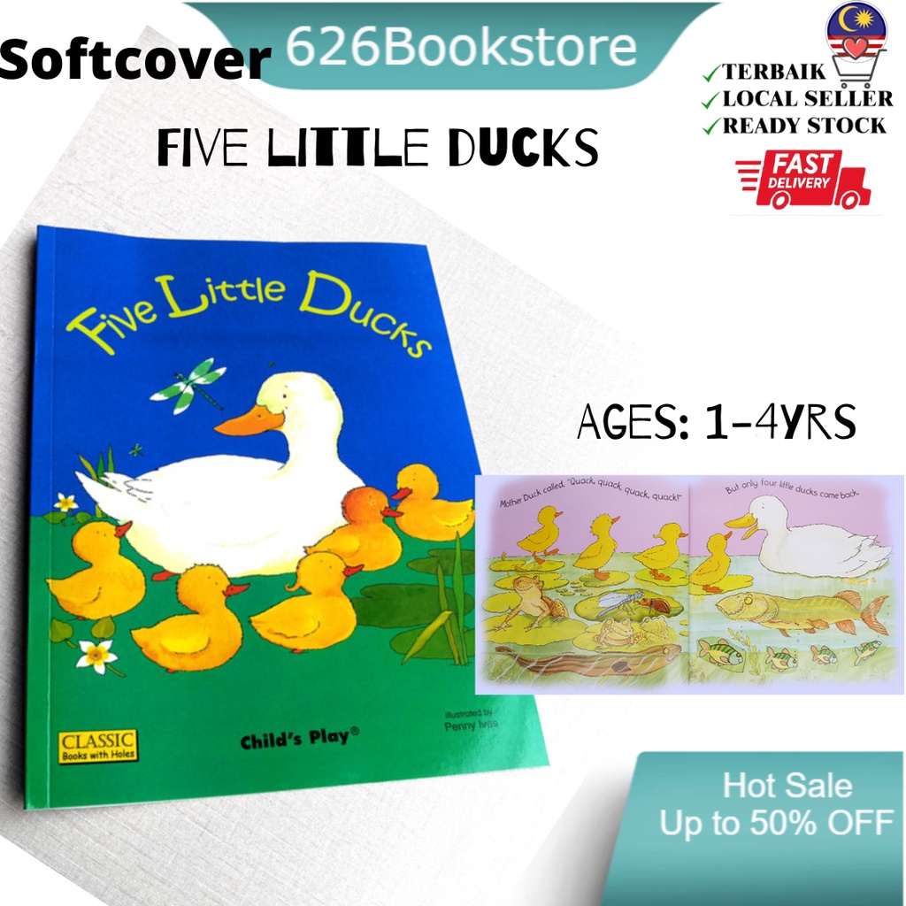 [626Book] Softcover A4 size Storybook Rosie walk/ Color Zoo/ Chicka ...