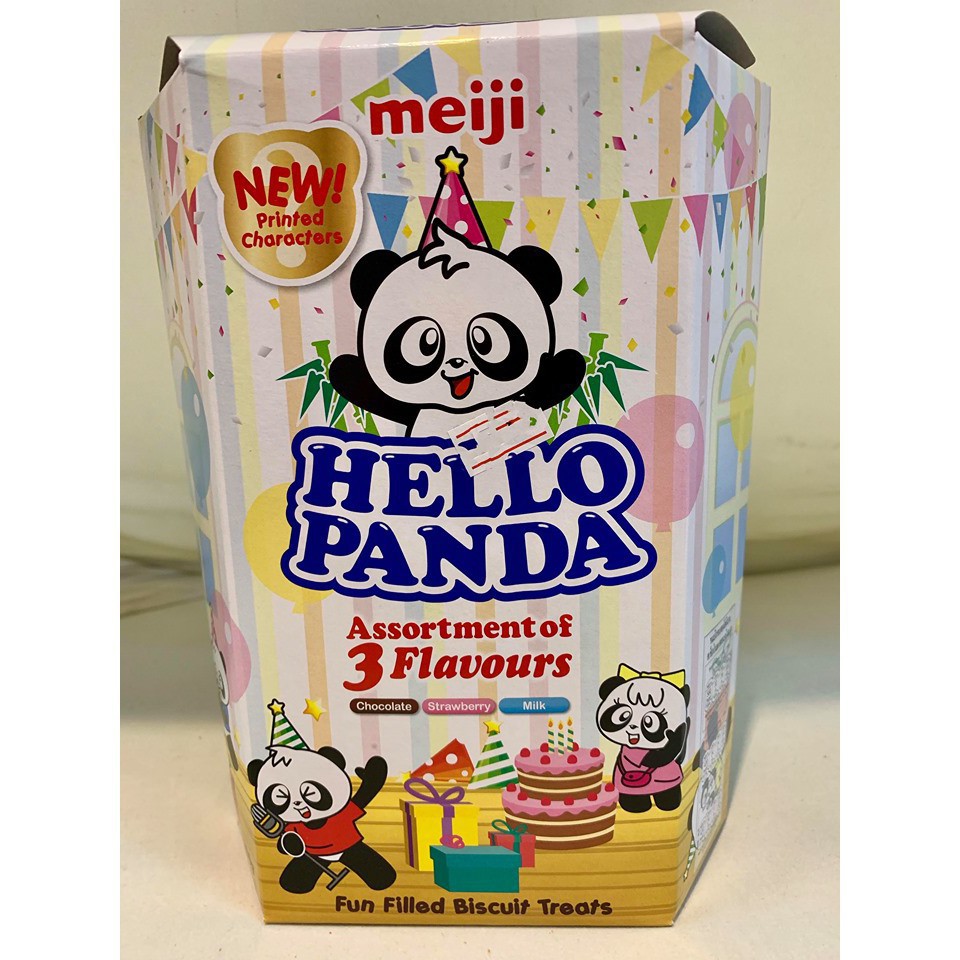 MEIJI HELLO PANDA ALL 260G(26G x 10 PACKETS) | Shopee Malaysia