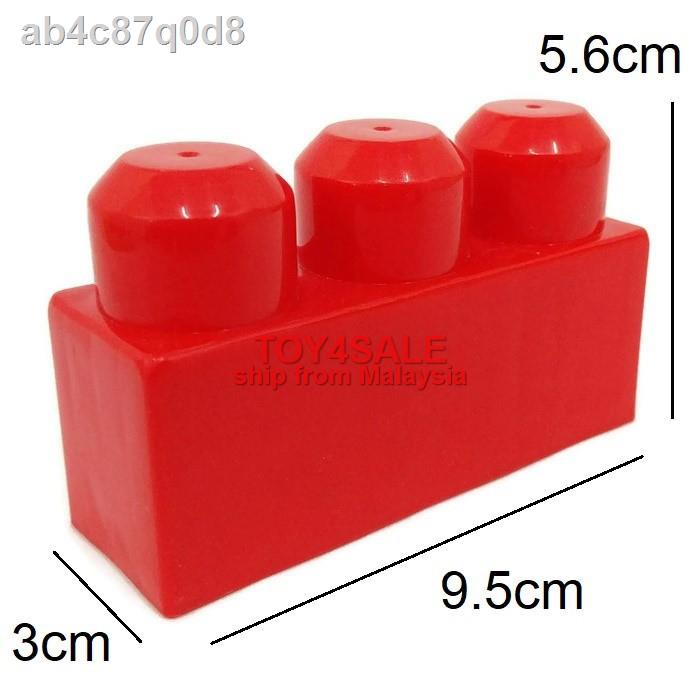 ☃♝ Mega Huge Bloks Besar Big Blocks Baby Mega Size Block Lego Besar ...