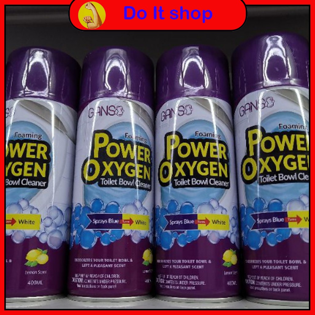 Power Oxygen Toilet Bowl Cleaner Ganso Foaming 400ml | Shopee Malaysia