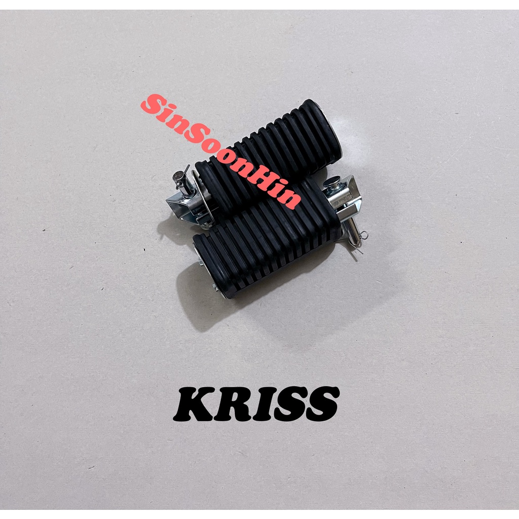 Modenas KRISS100 FL100 MR1 CT100 Front Step Bar / Foot Rest Bar / Rear Foot Rest / Side Stand ...