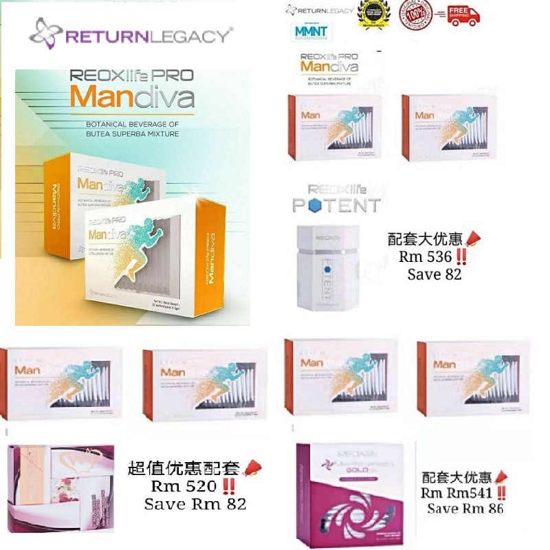 Mandiva Potent Redoxy Hydro Mediterranean Gold Medigold iMgard W Plus ...