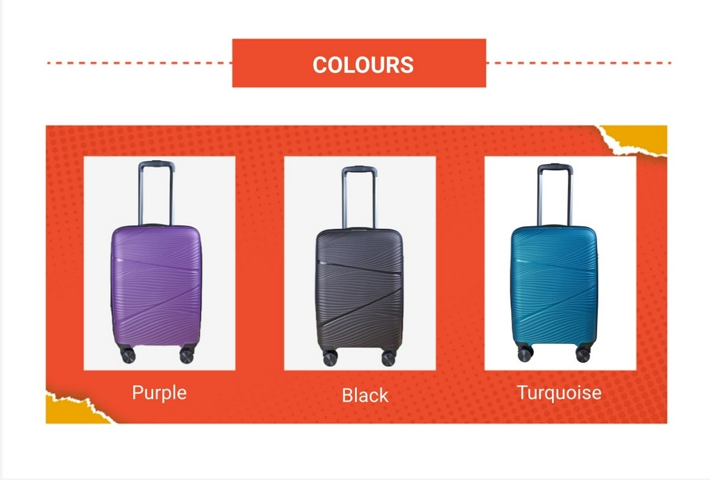 Condotti PP Hard Case with Expandable [ C-2201 ] | Shopee Malaysia