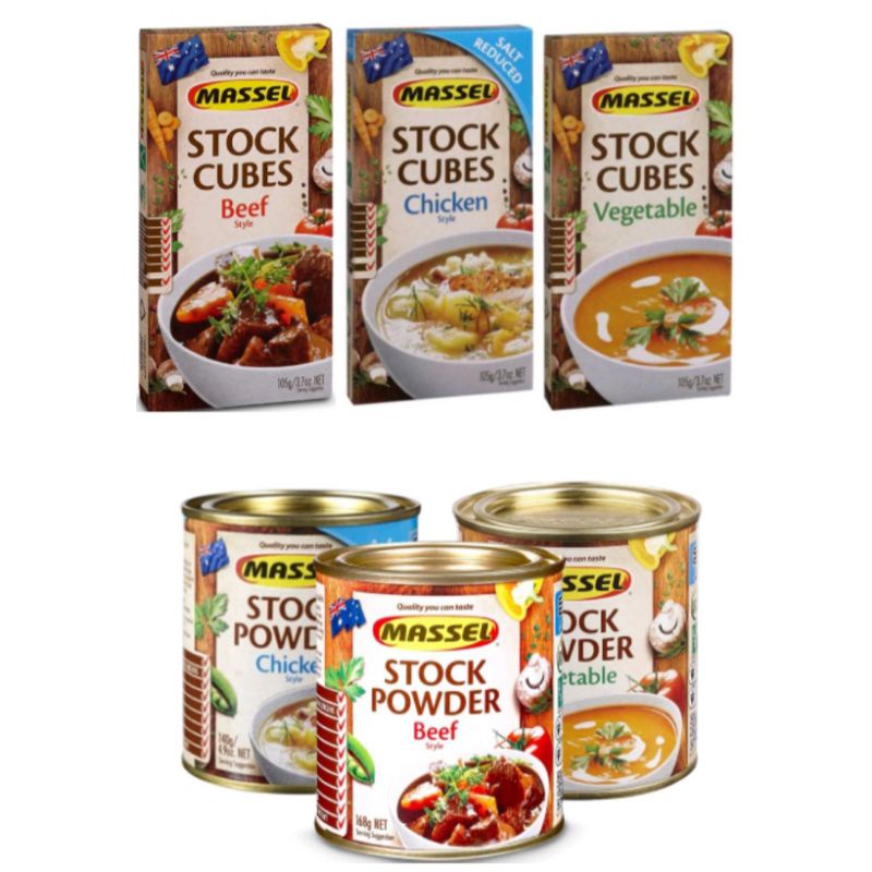 Massel Plant Based Stock Powder/Cubes 35g-168g | Shopee Malaysia
