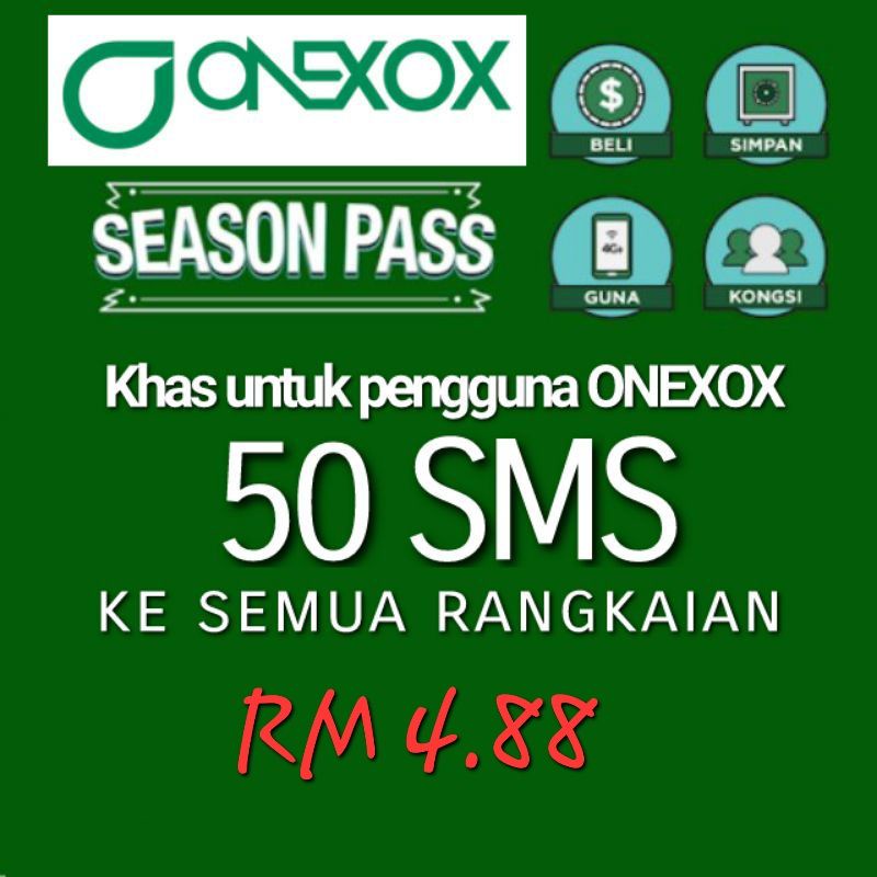 ONEXOX XOX SMS PREPAID & POSTPAID Season Pass PROMOTION (LIMITED ...