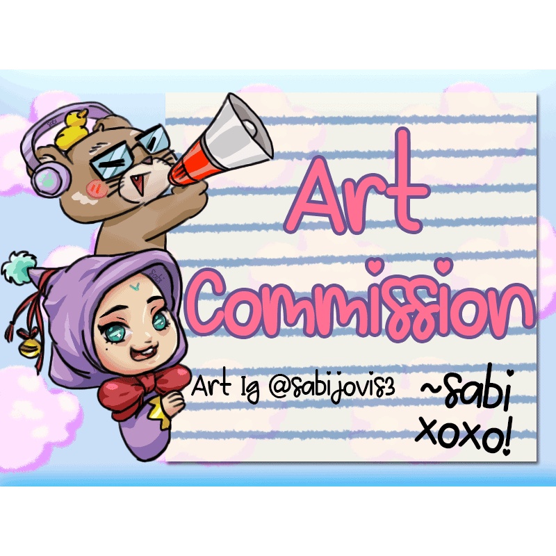 Digital Art Commissions(Tempahan Lukisan)♥Chibi♥ Caricature♥ Anime♥ ...