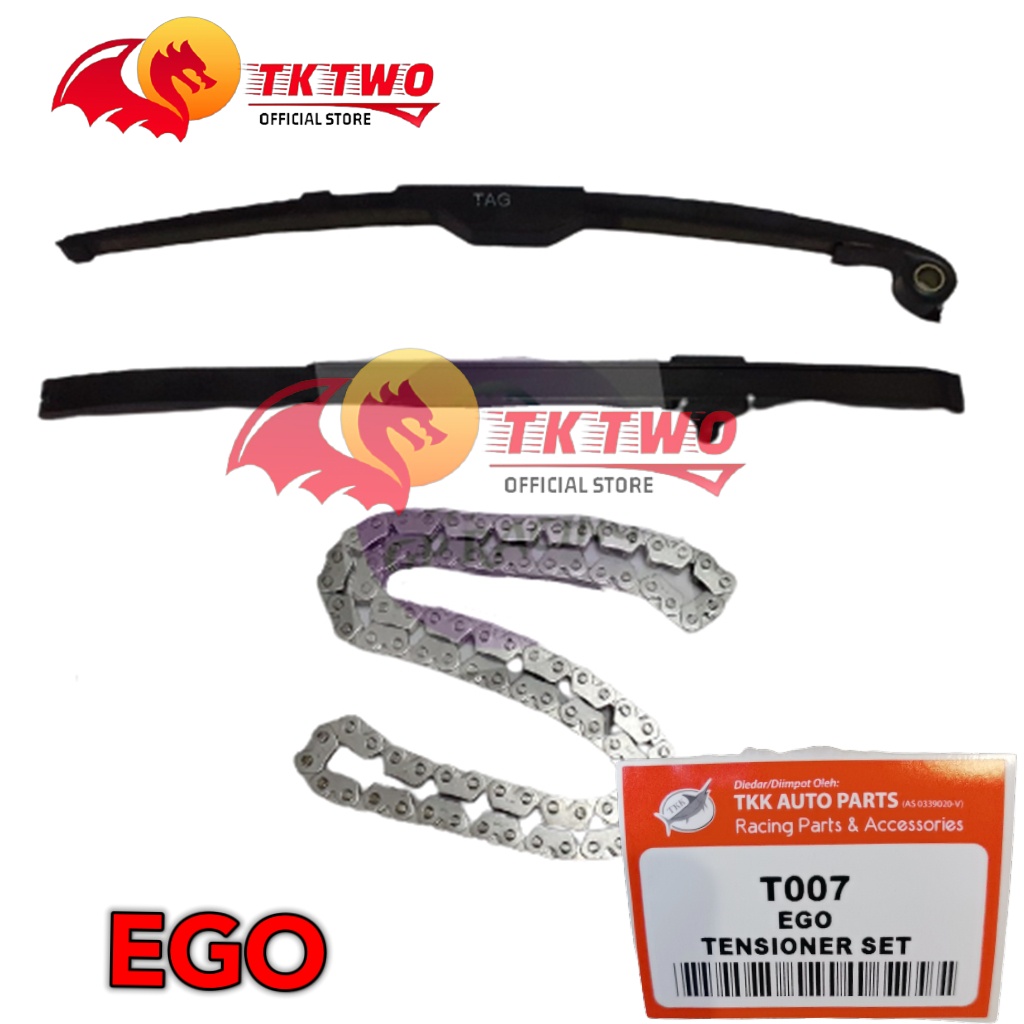 (T007) TENSIONER EGO TIMING CHAIN TENSIONER GUIDE STOPPER ARM SET ...