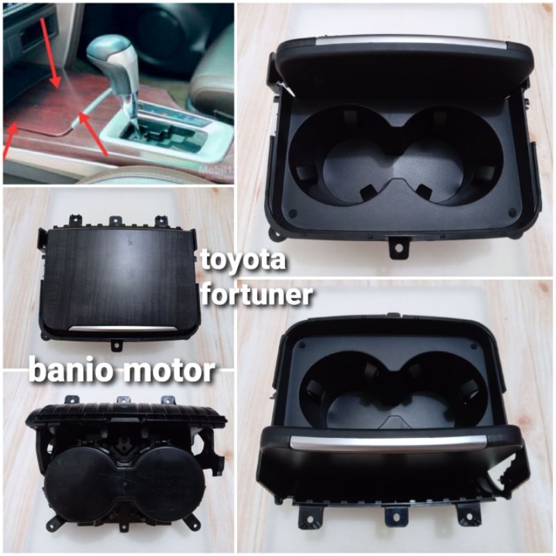 CONSOLE BOX CUP HOLDER / ORIGINAL TOYOTA FORTUNER VRZ CAR DRINKING ...