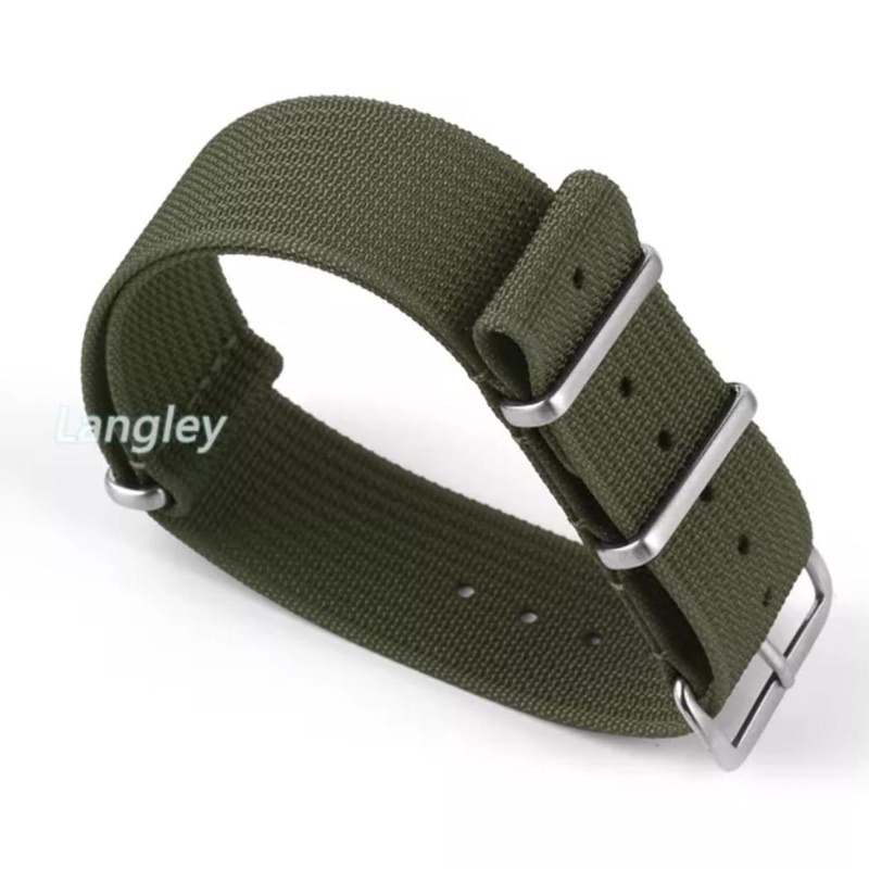 Horoyouneed Ribbed Nylon Tough Military Nato Strap for Diver Watches ...