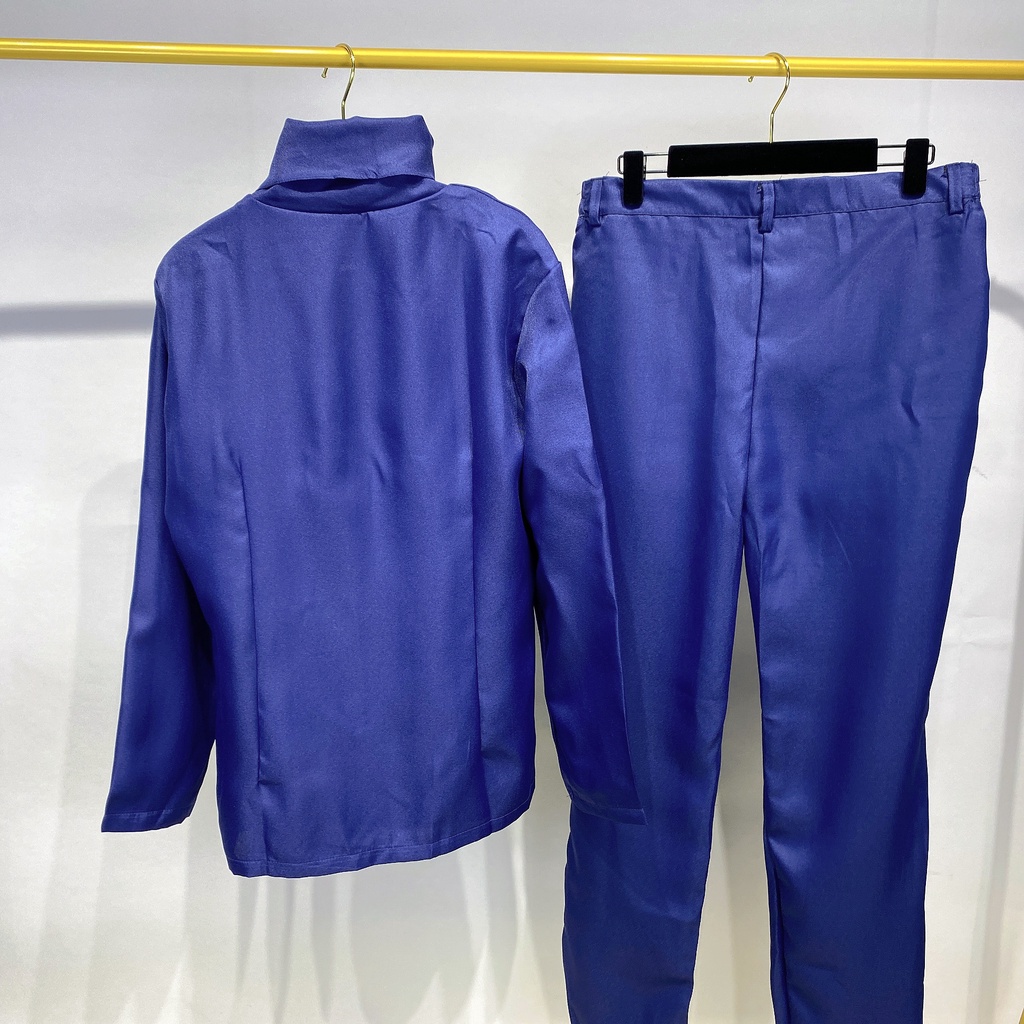 Anime Jujutsu Kaisen Toge Inumaki Outfit Cosplay Costume Top Pants Wig ...
