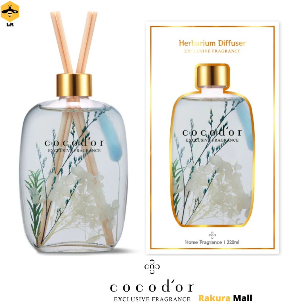 Cocodor Herbarium Diffuser 220ml - Pure Cotton | Shopee Malaysia