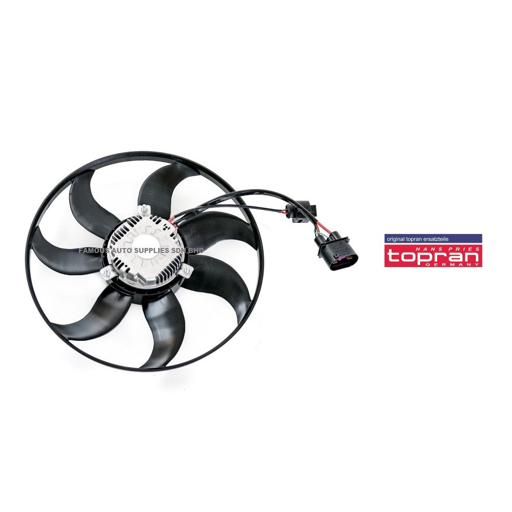 RADIATOR FAN MOTOR FOR VOLKSWAGEN GOLF MK6 JETTA PASSAT AUDI TT ...