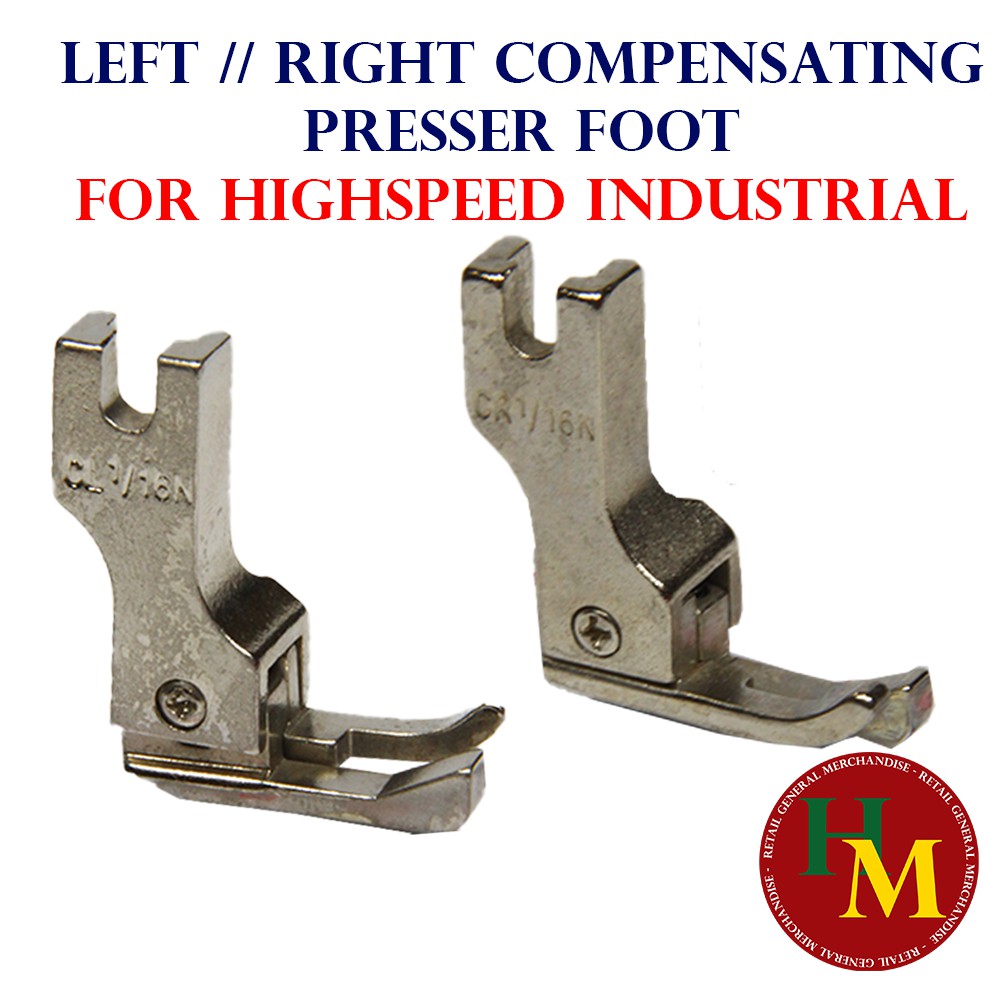 Compensating Presser Foot High Quality Left & Right // Sewing Machine ...