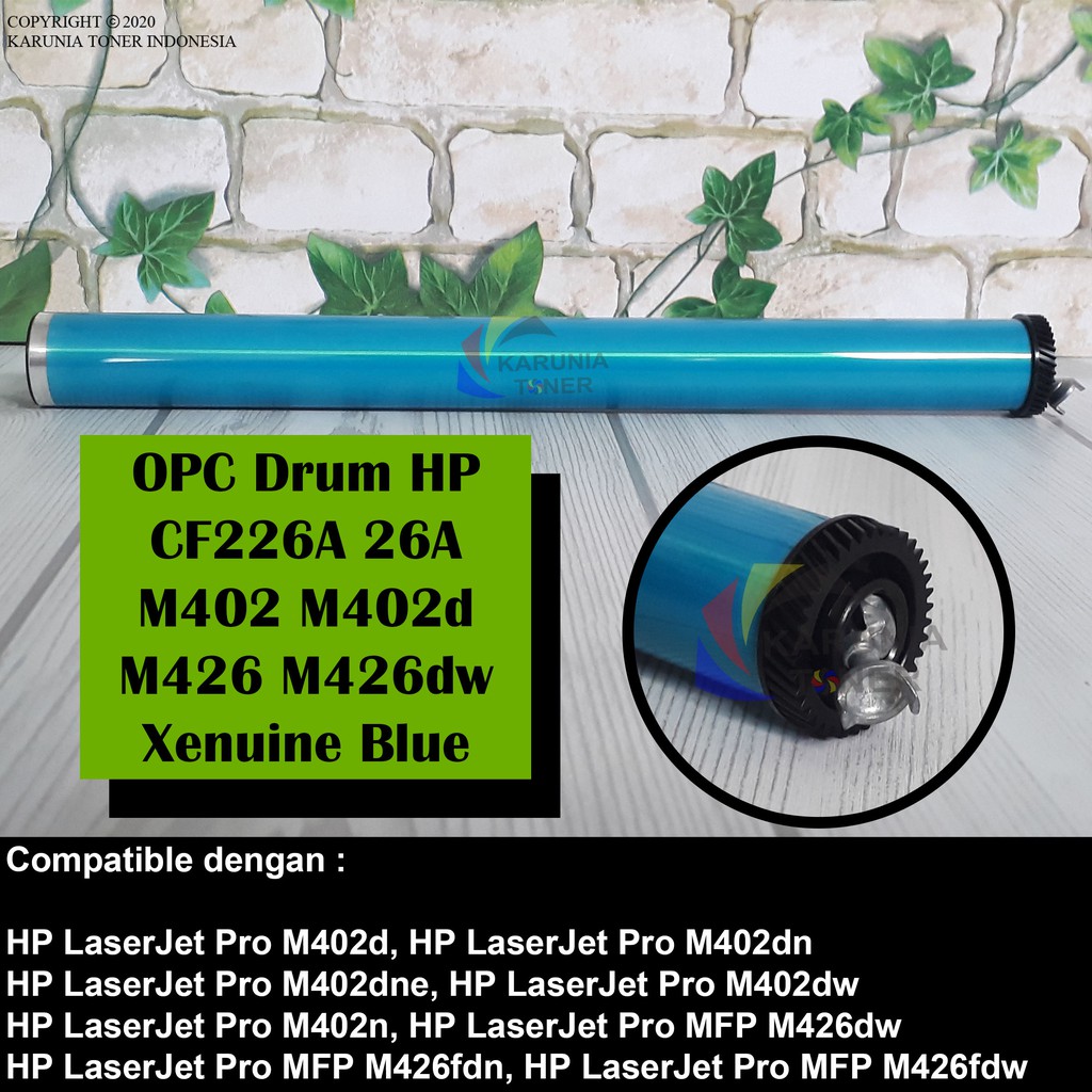 Opc Drum Printer HP Laserjet 26A CF226A M402 M402dn M426 Xenuine Blue ...