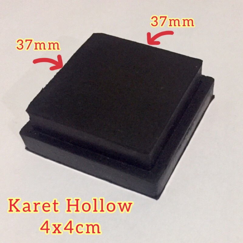 Rubber Rubber Rubber Hollow Holo 40x40mm 4x4cm Legs Shelf Table Chair ...