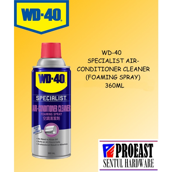 WD-40 SPECIALIST AIR CONDITIONER CLEANER (Foaming Spray For Dissolves ...