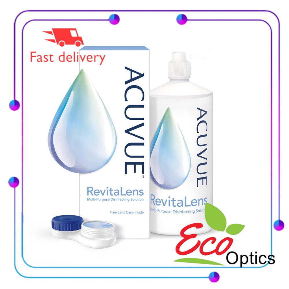 (Exp 2027/1)Acuvue RevitaLens Multi-Purpose Disinfecting Solution 300ml ...
