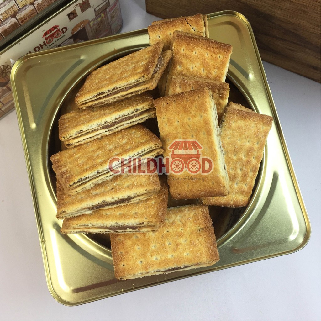 Childhood Malaysia🔥 Biscuit Cocoa Cream / Biskut Krim Koko [600g ...