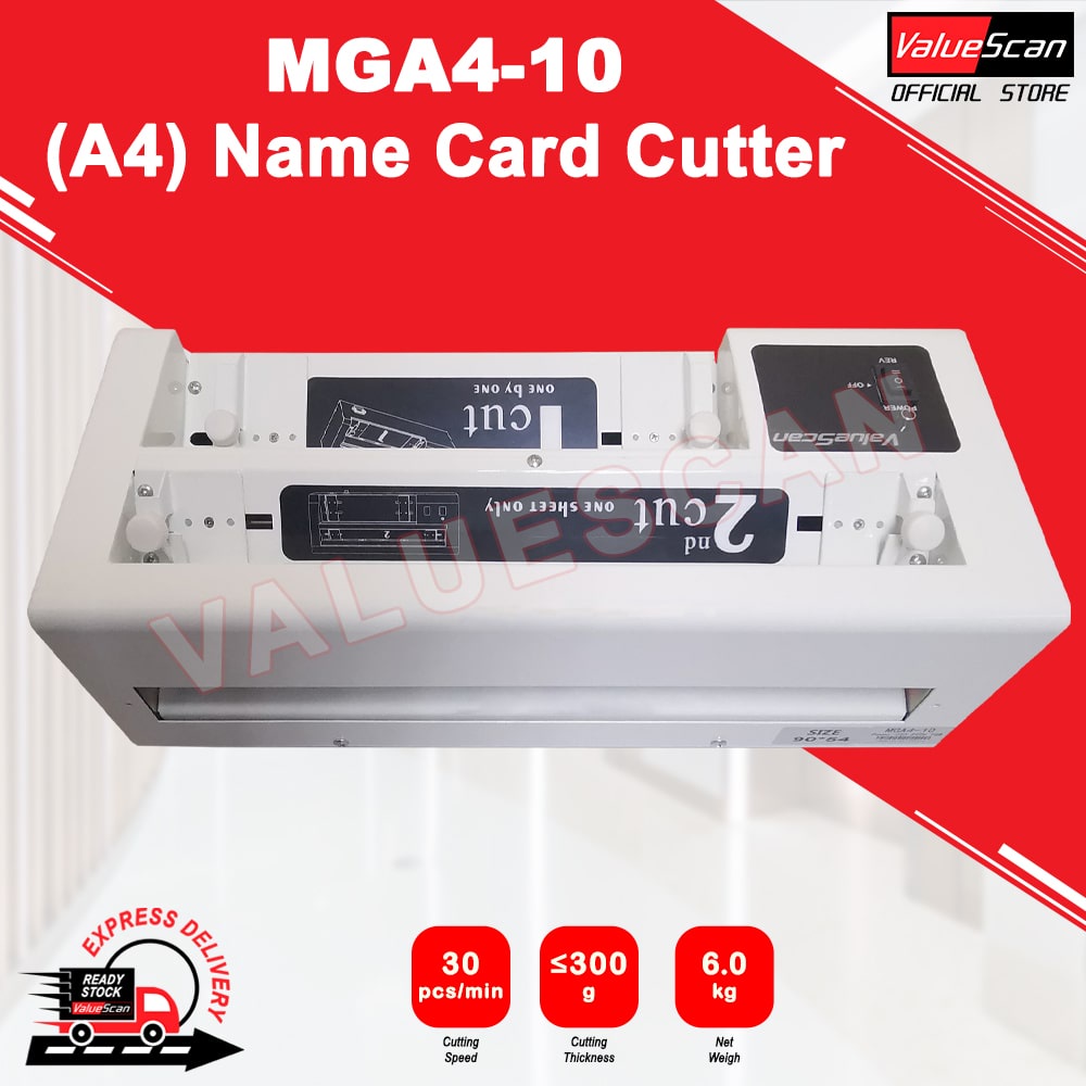MGA4-10 Name Card Cutter Automatic / Business Card Cutter / Mesin A4 ...