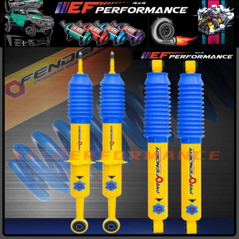 PROFENDER 4X4 ADJUSTABLE ABSORBER LIFT UP 2INCH STANDARD HILUX VIGO ...