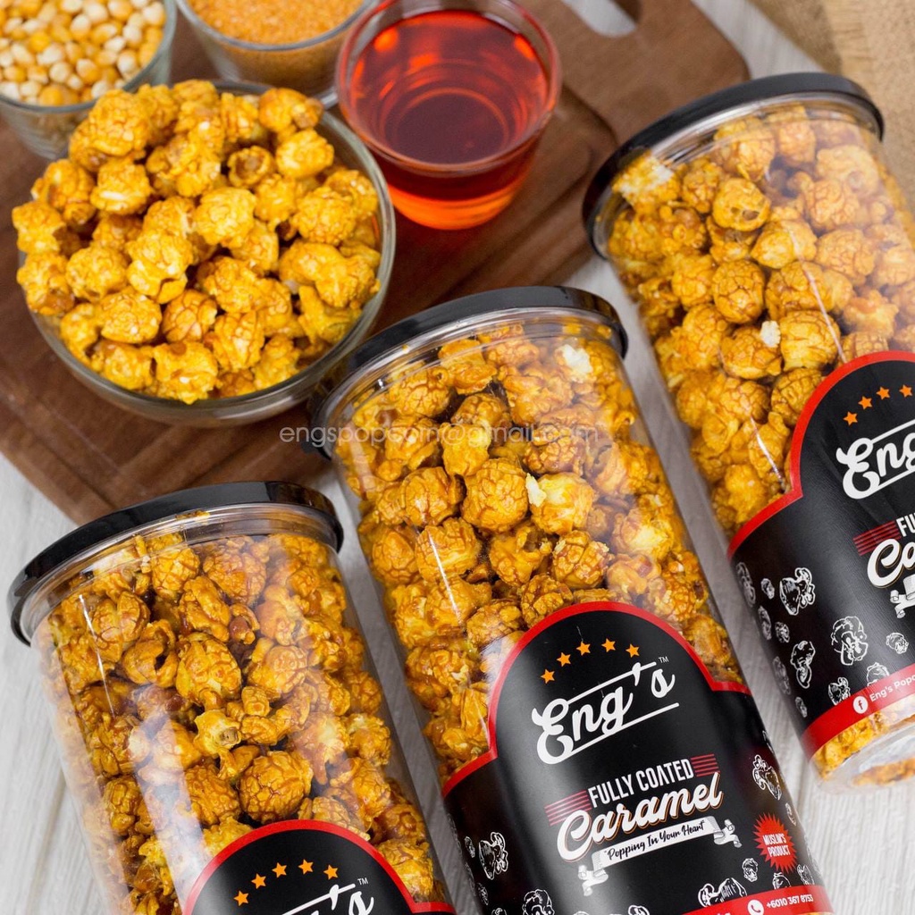 ENGS POPCORN CARAMEL | FULLY COATED CARAMEL | PREMIUM CARAMEL | 300G ...